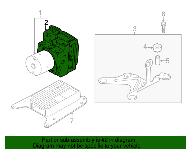 34526876910 - 2012-2019 BMW Repair Kit (34-52-6-876-910) | BMW of South ...