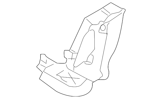 2004-2010 Audi Rocker Panel Molding Bracket 4E0-853-914-C ...