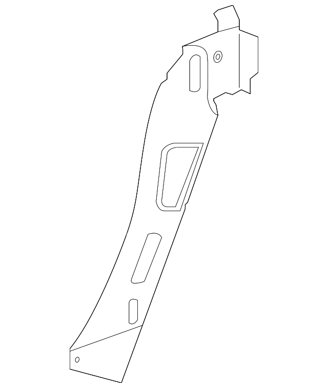 20983176 GM Driver Side Body Lock Pillar Inner Panel | GM Parts Store