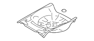 2020-2024 Subaru Rear Floor Pan 52119AN00A9P | Subaru Parts Store