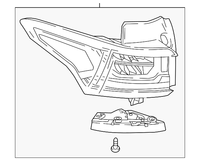 2022-2024 Chevrolet Lamp 86785341 GM | GMPartsDirect.com