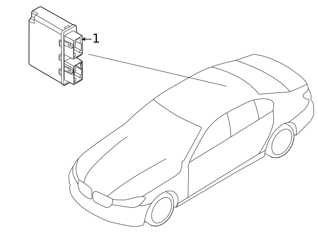 66-20-5-A44-586 - Parking Aid Control Module 2019-2024 BMW ...