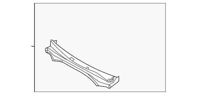 86150-R5000 - Cowl Grille - 2021-2024 Kia Sorento | Kia Auto Parts