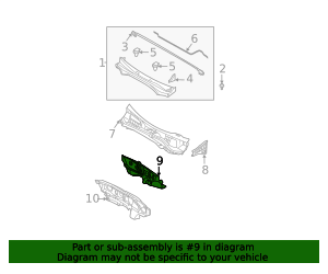 64301-R5000 - Dash Panel 2021-2022 Kia Sorento | Kia.Parts Store