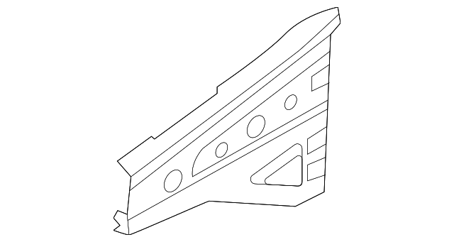66766-P2000 - Panel Extension - 2021-2024 Kia Sorento | Kia Auto Parts