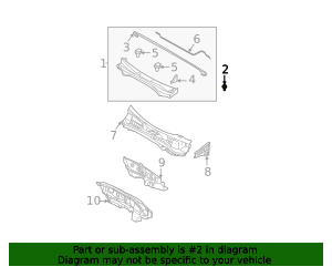 86590-28000 - Fender Liner Retainer 2004-2025 Kia | Kia.Parts Store