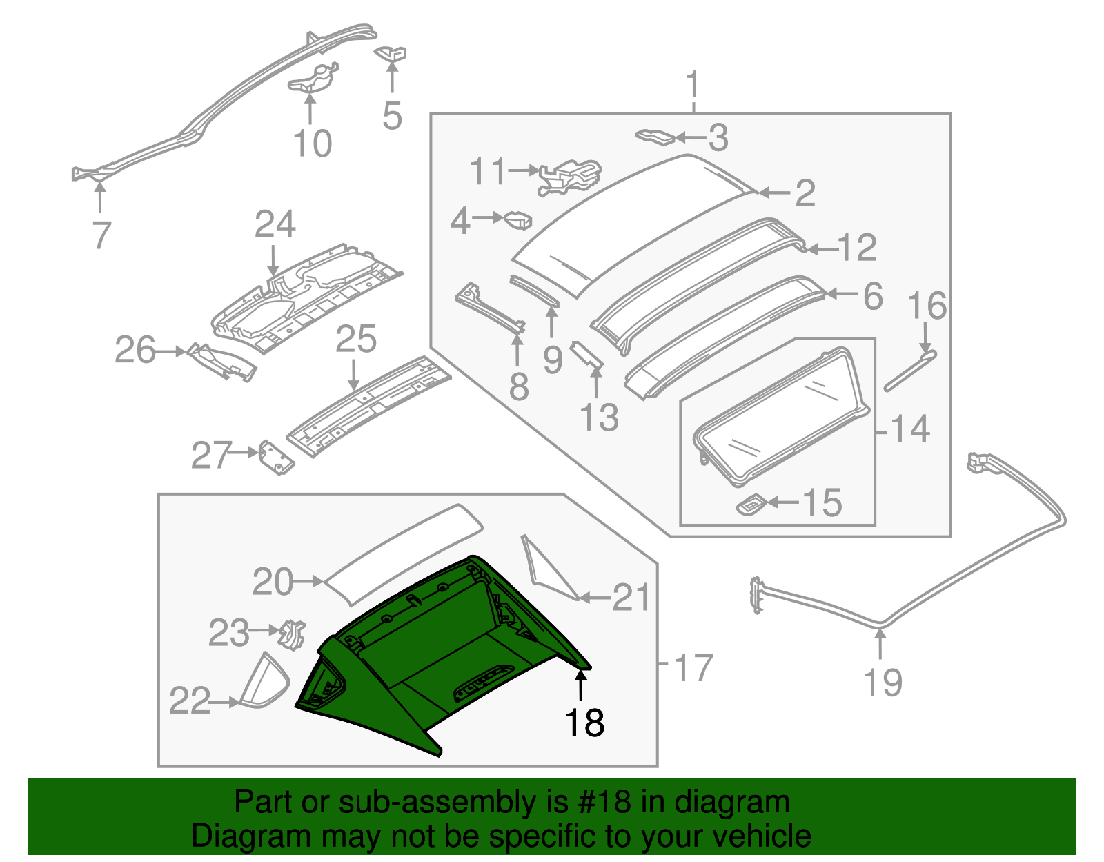 N248-R1-931E-13 - 2021-2024 Mazda MX-5 Miata - Rear Panel | Mazda Part ...