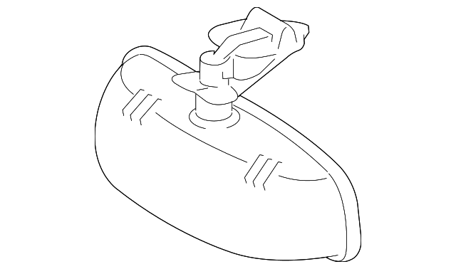 204-810-34-17-9051 - Mirror Inside - Front Rear - Black 2011-2017 ...