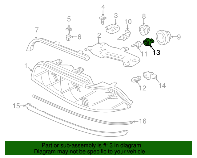 Genuine BMW 63-12-8-362-503 | Adapter | FREE Shipping on Most Orders ...