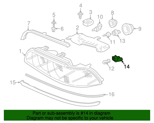 63128369219 - 1997-2000 BMW Socket (63-12-8-369-219) | BMW of South ...