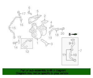 2010-2022 Hyundai Oil Return Tube Gasket 28246-2C400 | OEM Parts Online