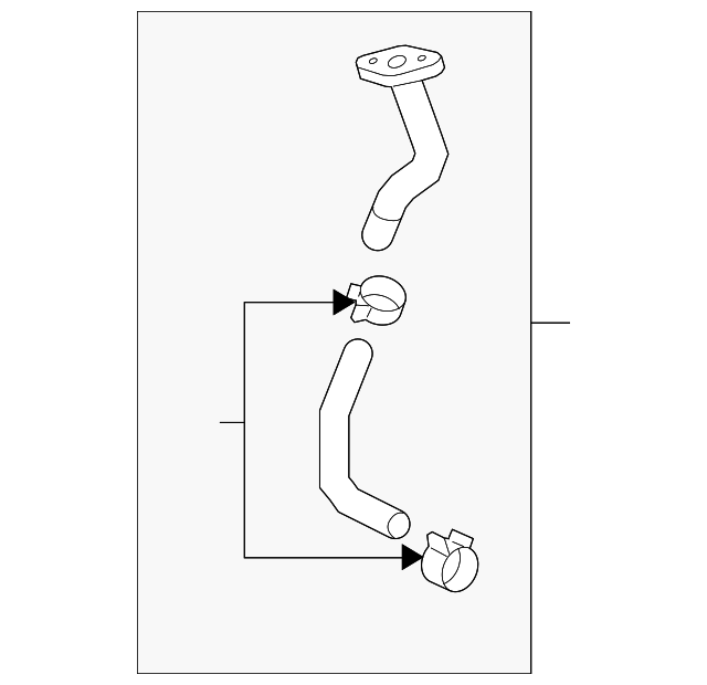 2010-2012 Hyundai Genesis Coupe Oil Feed Tube 28245-2C401 | OEM Parts ...