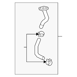 2010-2012 Hyundai Genesis Coupe Oil Feed Tube 28245-2C401 | OEM Parts ...