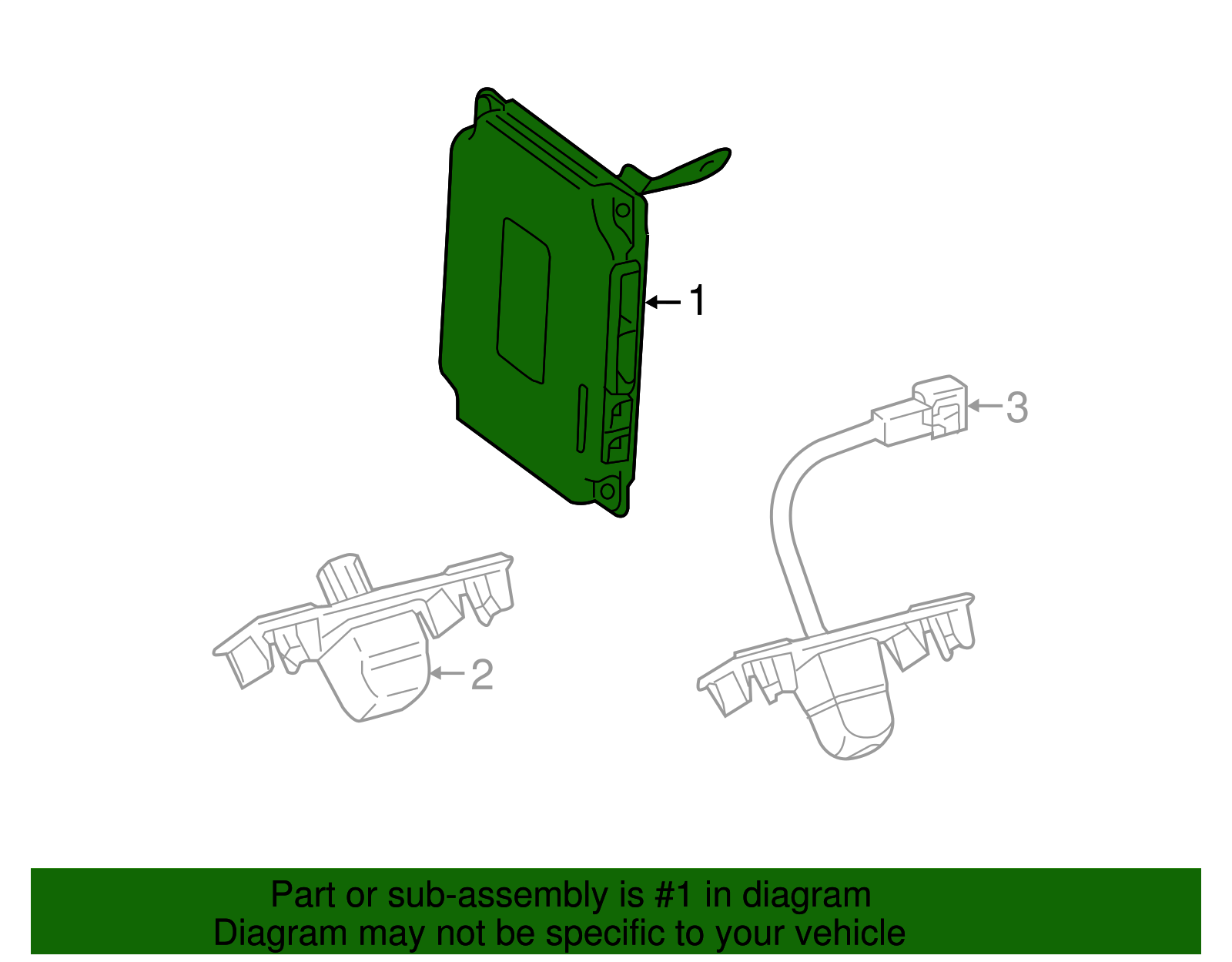 2017-2018 Toyota Sienna 2017-2018 Toyota Sienna - Control Module 86792 ...