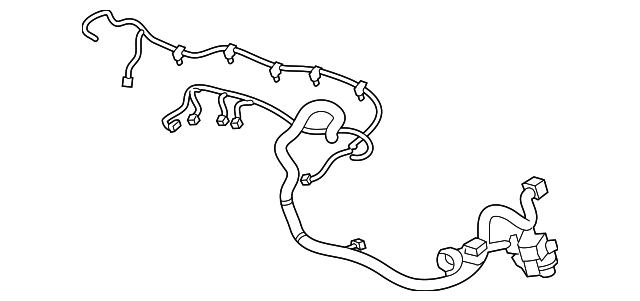 24077-EZ03A - Engine Harness - 2018-2019 Nissan TITAN XD | Nissan OEM ...