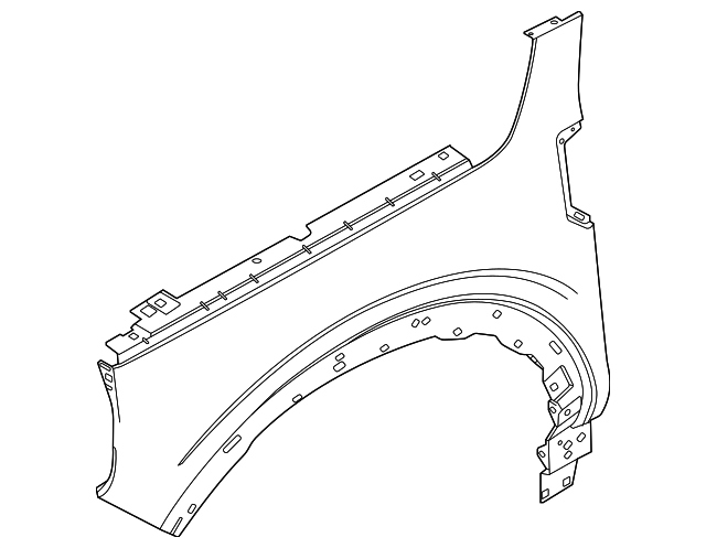 M1PZ-16006-B - Fender 2021-2023 Ford Bronco Sport | AutoNationParts.com