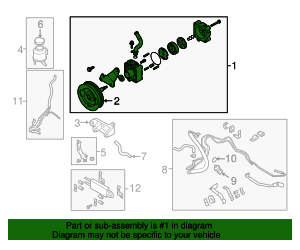 2009-2017 Infiniti Power Steering Pump 49110-1CB0B | Infiniti of Orland ...