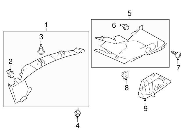 2015-2019 Subaru Outback Access Cover 94044AL01AVH | Subaru Parts Store
