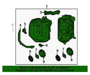 92102-S8110 - Headlamp Assembly - 2020-2022 Hyundai Palisade | World ...