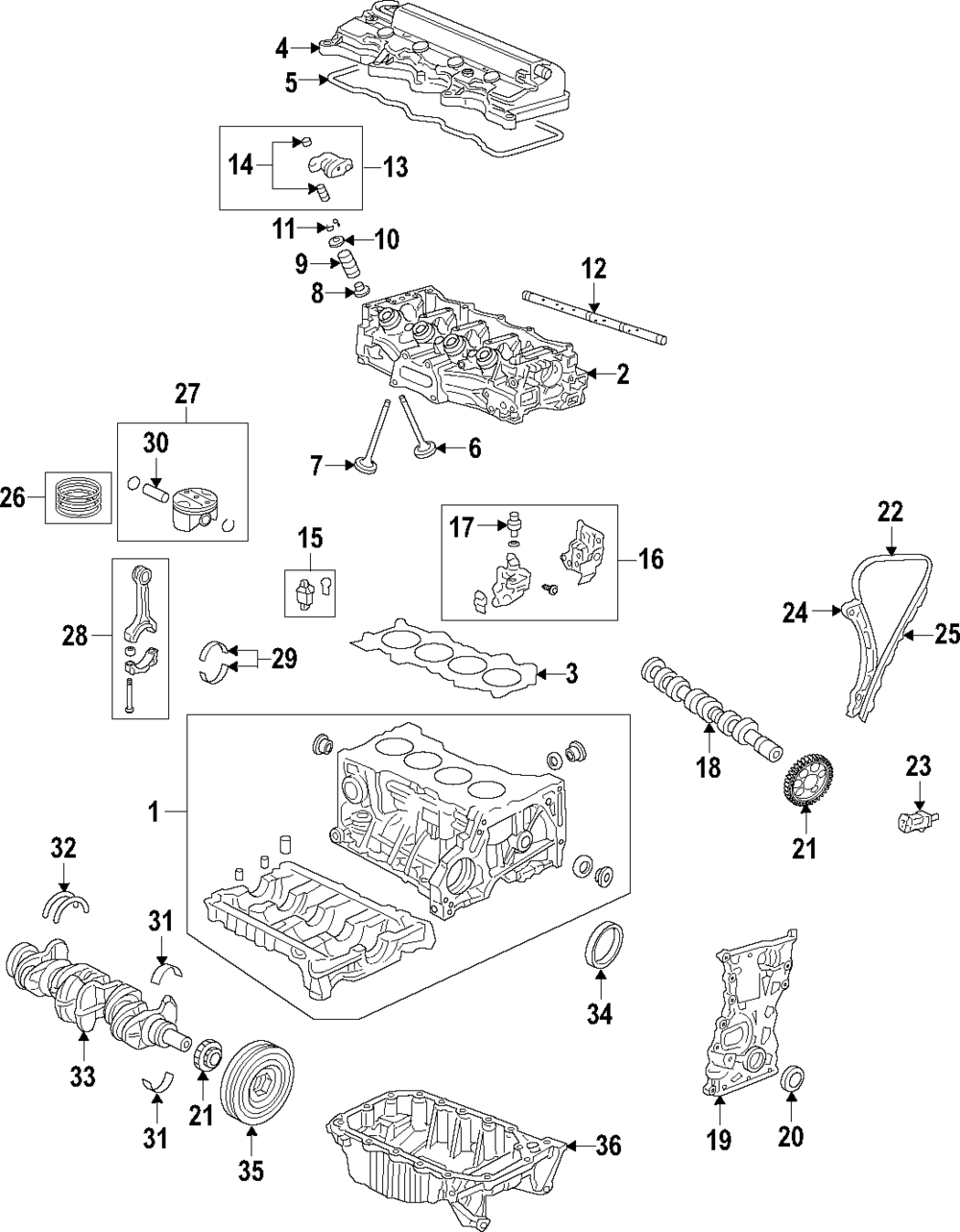 15810-RB0-G01 - Solenoid 2009-2016 Honda | Honda Parts Online