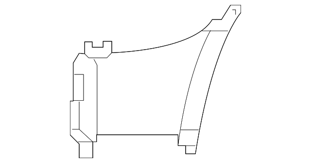 2015-2017 Kia Rio Air Duct - Passenger Side (RH) 865741W700 ...