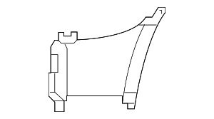 86573-1W700 - Air Duct 2015-2017 Kia Rio | Kia.Parts Store