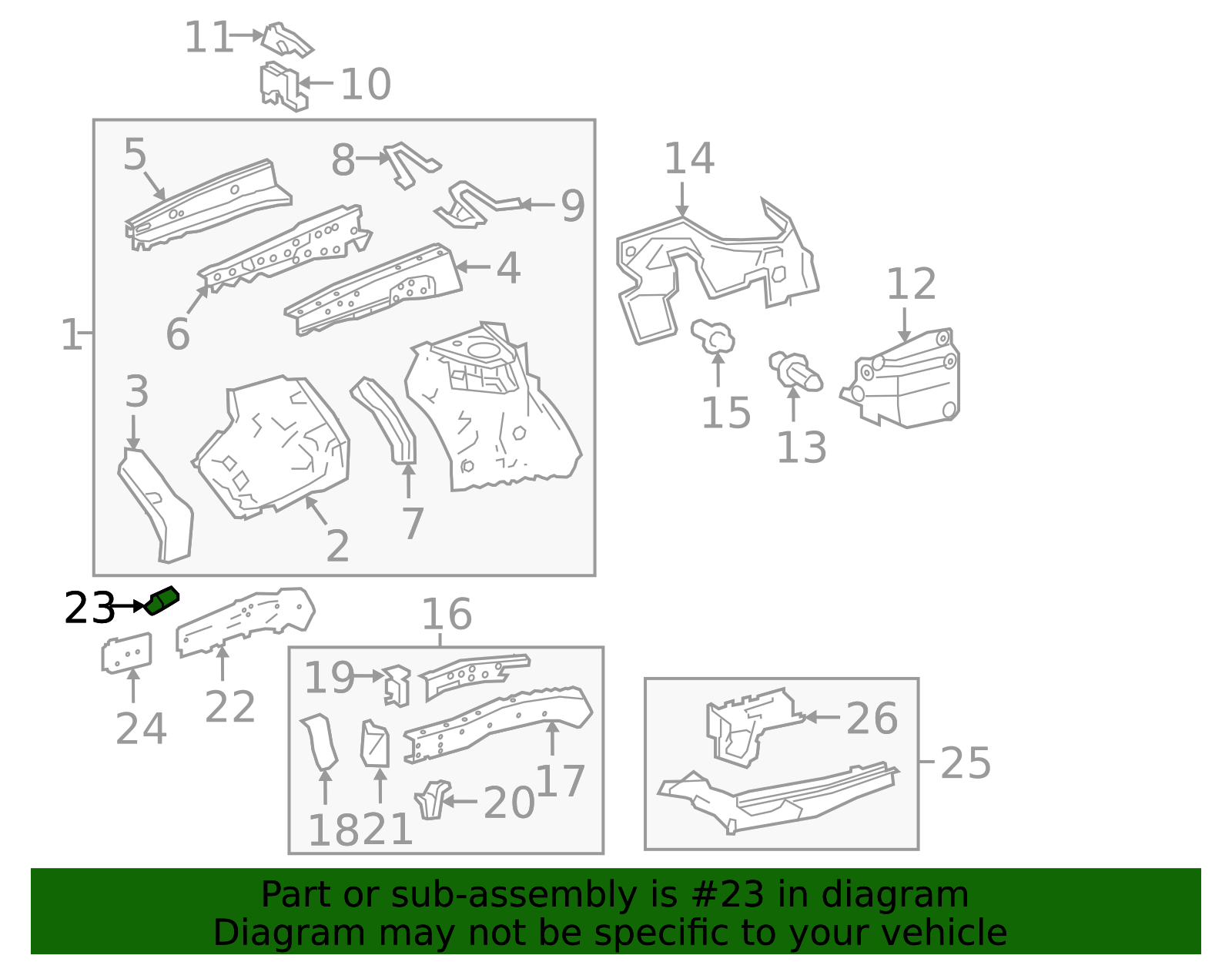 57249-06010 - Bracket - 2002-2021 Lexus | My L Parts