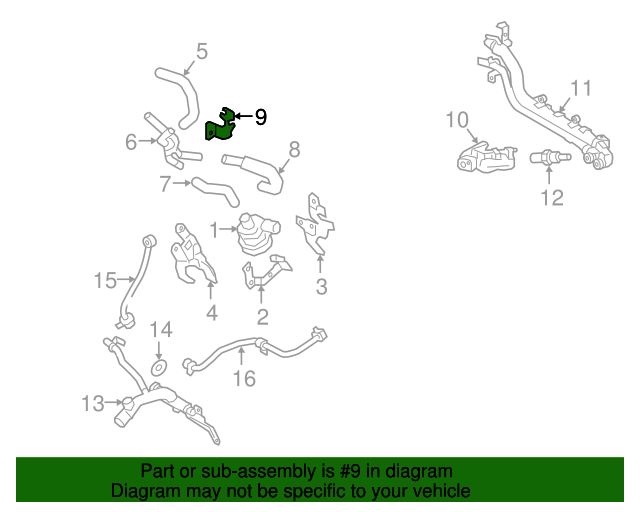 2017-2020 Fiat 124 Spider Bracket 68330848aa | TascaParts.com