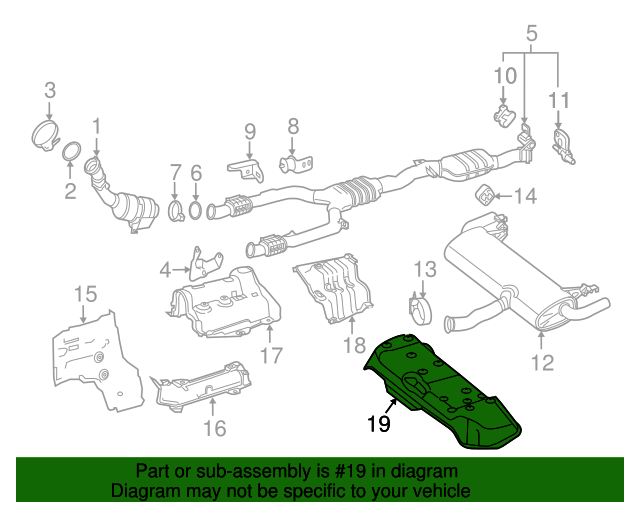 253-682-68-01 - Heat Shield 2017-2022 Mercedes-Benz | Mercedes-Benz USA ...