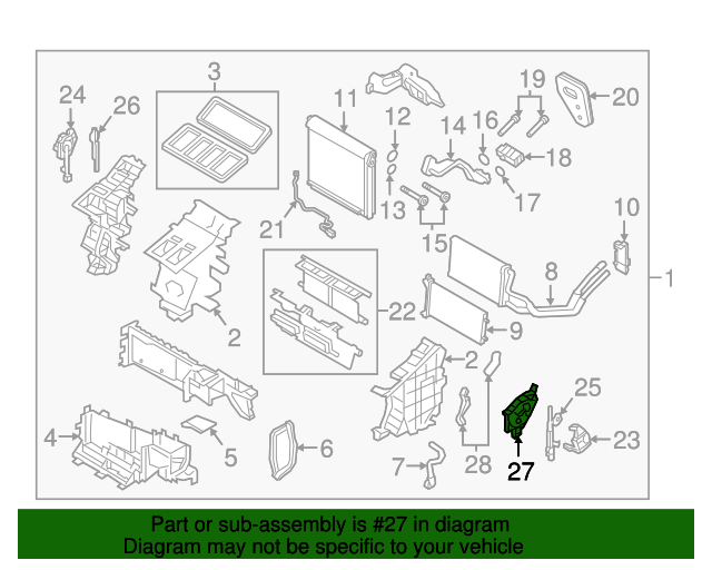 2016-2023 Mazda CX-9 Actuator Assembly TK48-61-A70 | OEM Parts Online