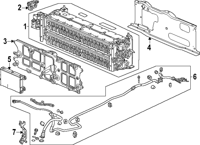 2023-2024 Honda CR-V Battery 1D100-69F-A00 | Honda Factory Parts