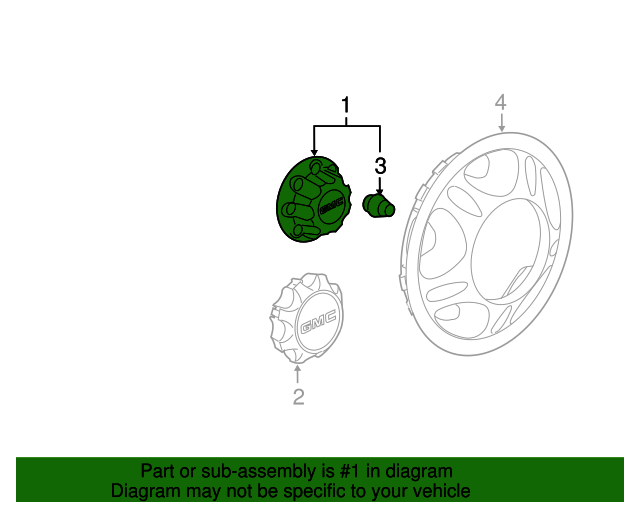 22781441 - OEM GM CAP GMPartsCenter.net | GM Parts Center