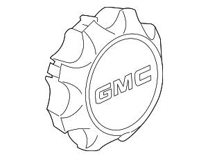 2011-2024 GM Wheel Cap 22781441 | Chevrolet Parts Canada