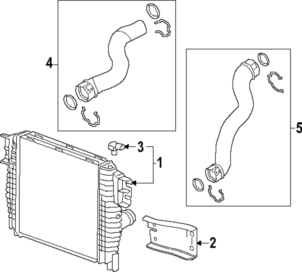 2023-2025 GM Air Outlet Tube 84727210 | GM Parts Center