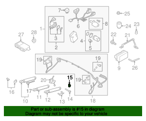 N-908-159-03 - Hydraulic Cylinder Lock Washer - 2010-2017 Audi ...