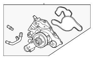 2014-2024 Ram Water Pump 04893133AF | Mopar Parts Canada