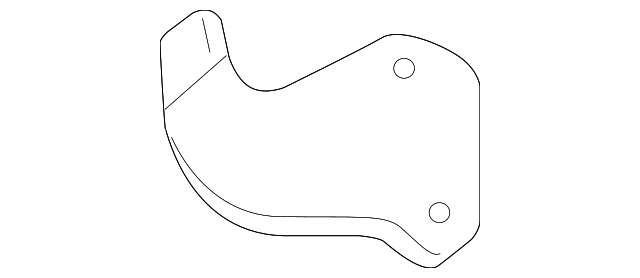 222-491-28-41 - Converter & Pipe Front Bracket 2014-2017 Mercedes-Benz ...