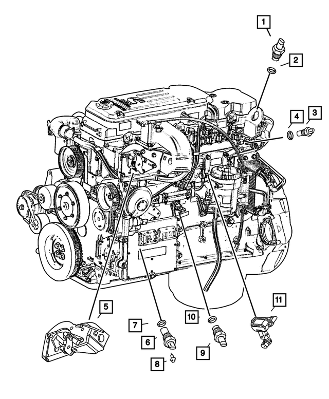 2001-2002 Dodge 98-02 Dodge Ram 1500 2500 3500 DIESEL CAMSHAFT ...