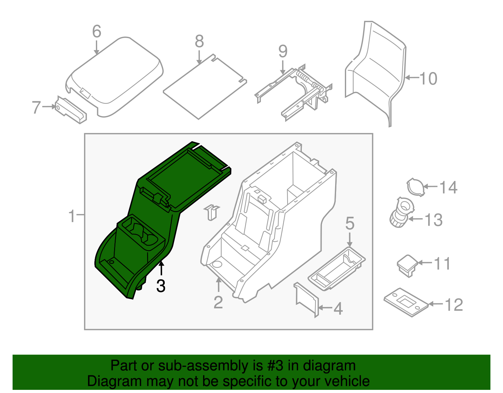 2012-2021 Nissan Upper Trim Panel 96931-1PA0A | My Nissan Part