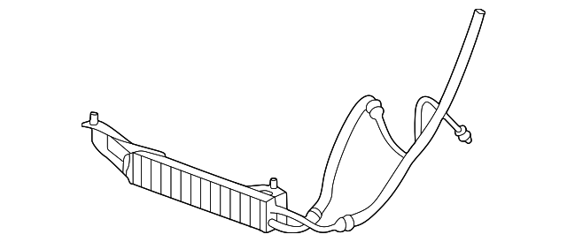 2018-2024 GM Power Steering Fluid Cooler 23382056 GM | GMPartsDirect.com