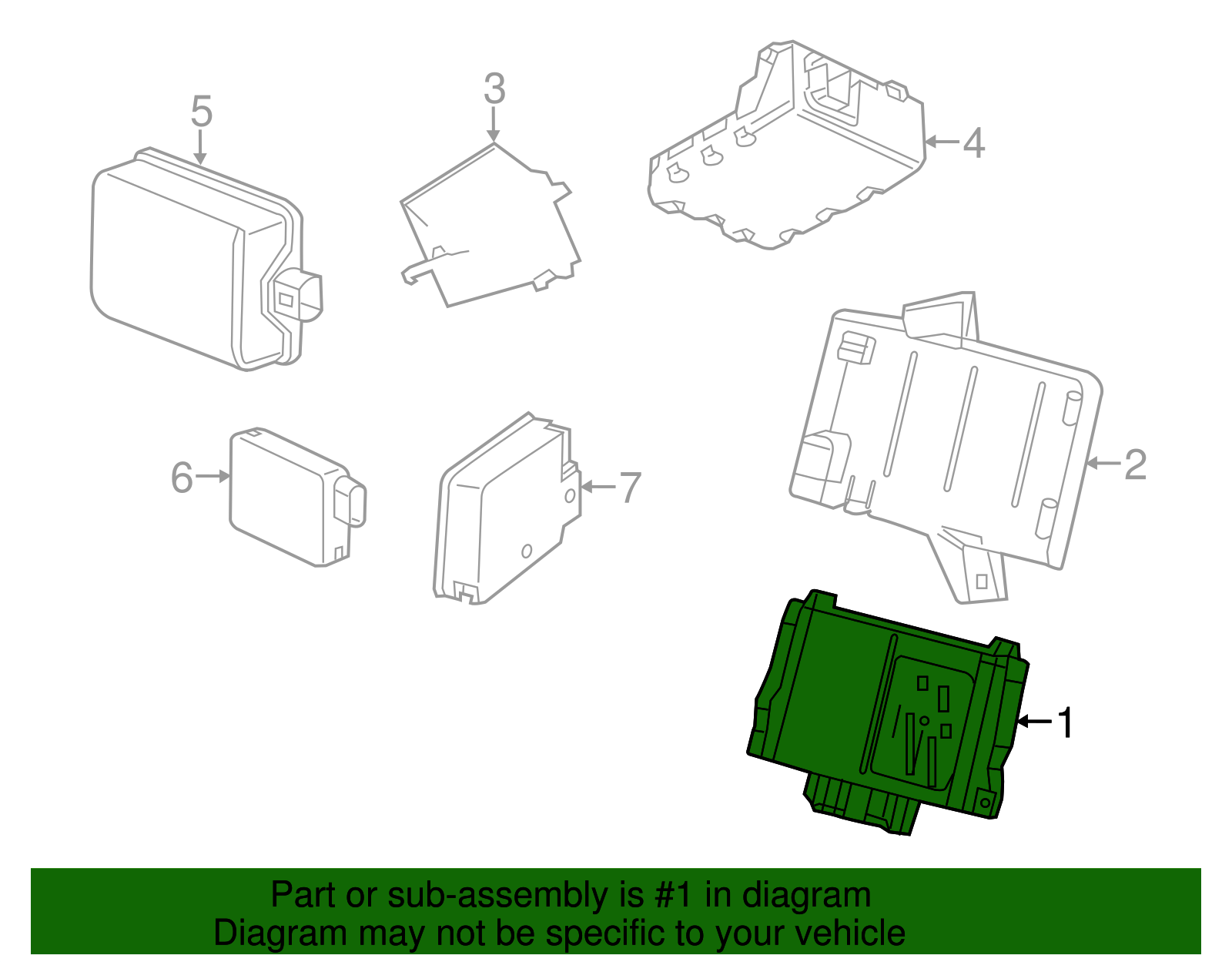 2014-2018 GM Module 85579623 GM | GMPartsDirect.com