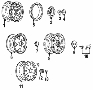 Shop GM Wheel Locks For All Brands & Models | GM Parts