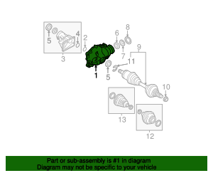 31507533735 - 2006-2007 BMW Differential Assembly (31-50-7-533-735 ...