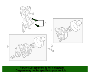 2009-2025 Audi Mount Bracket Bolt N-910-455-02 | OEM Parts Online