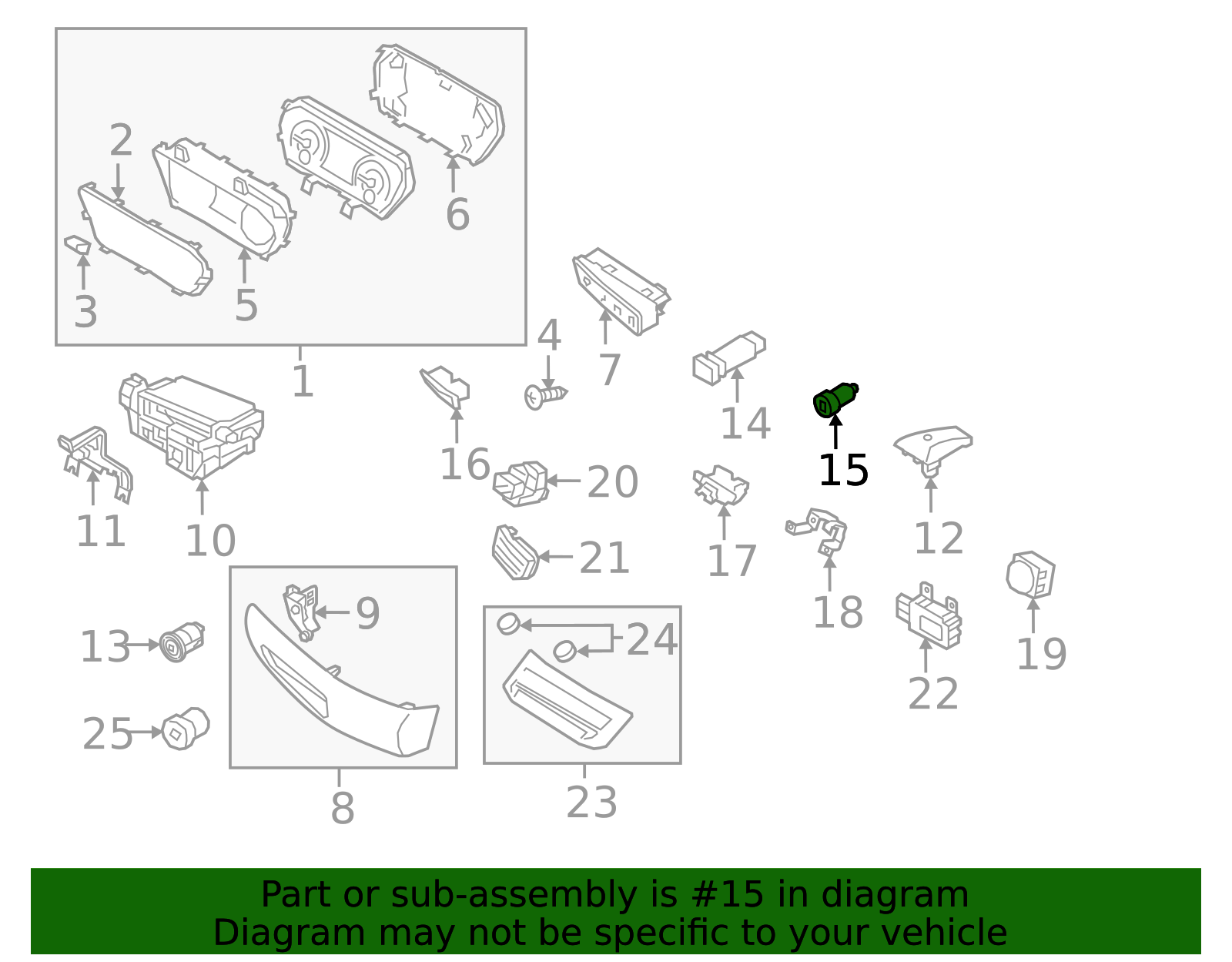 2020 Genesis G90 Jack Assembly Rear USB 96121-D2700 | QuirkParts