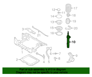 31-31-6-780-194 - Suspension Strut 2006-2011 BMW | AutoNationParts.com