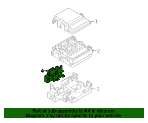 Genuine OEM Ford Part - Main Fuse LU5Z-14526-C | Genuine OEM Ford Parts ...