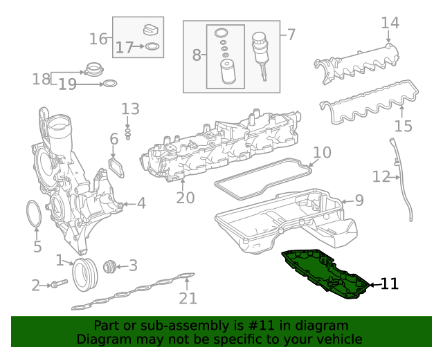 279-010-24-00 - Oil Pan 2016-2018 Mercedes-Benz G 65 AMG® | Mercedes ...