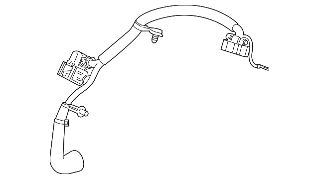 23269742 - Rear Differential Clutch Control Module Harness 2017-2022 GM ...