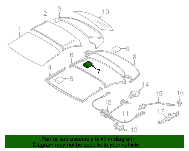 54377175578 - 2007-2020 BMW Center Seal Mount Kit (54-37-7-175-578 ...